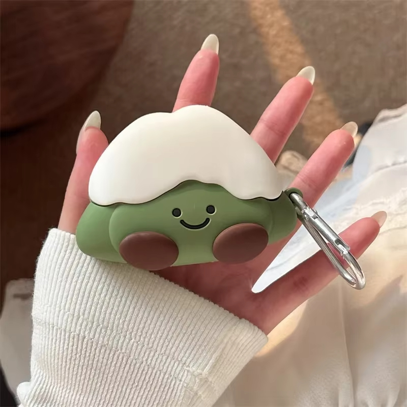 Matcha Snow Mountain Case for airpods 4 airpod pro2 Bluetooth Earbuds ...