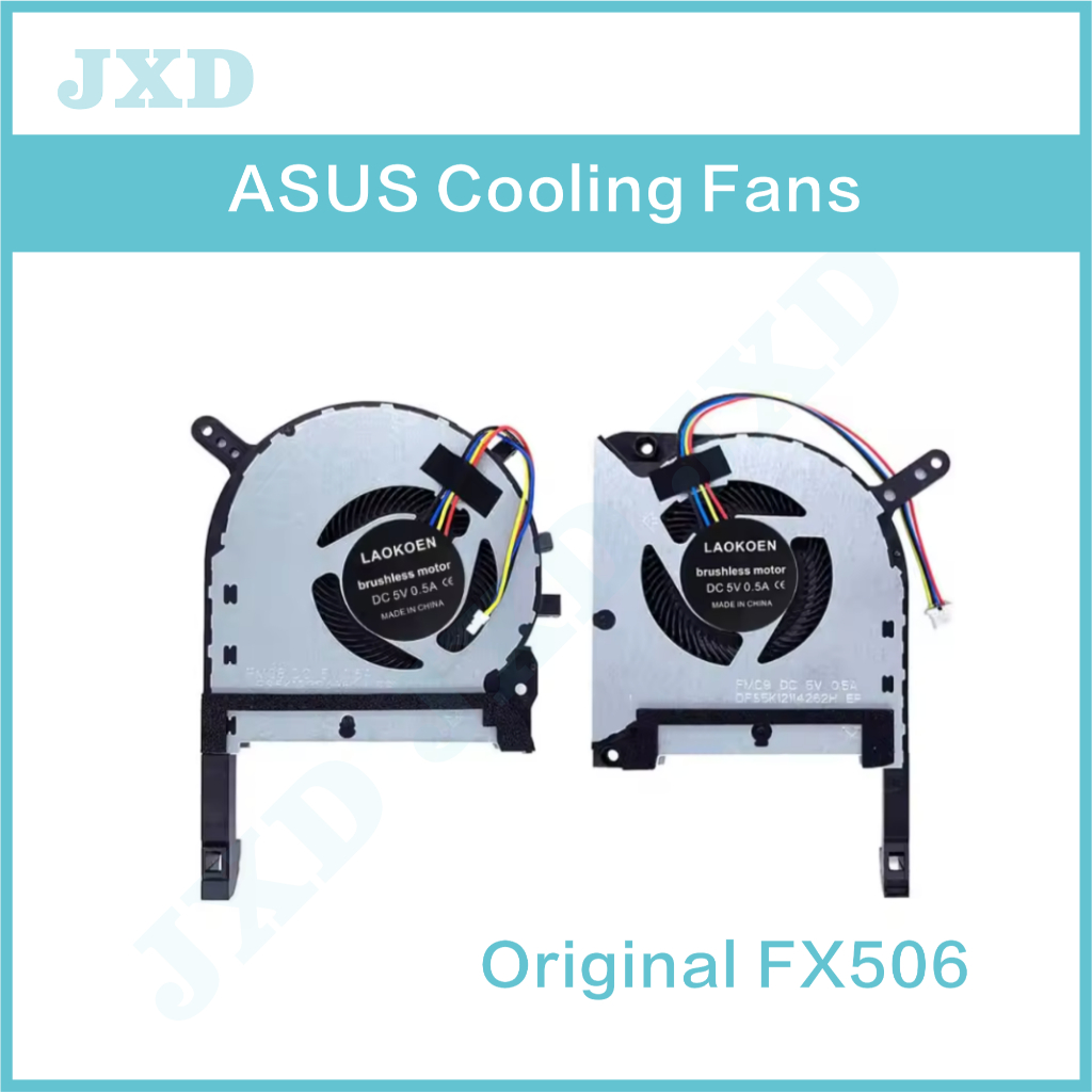 Laptop CPU GPU Cooling Fan ASUS TUF Gaming F15 FX506 FX506L FX506LU ...