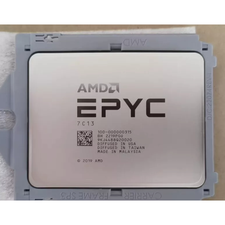 AMD EPYC 7C13 CPU 64 core 2GHz unlocked New, OEM Version of AMD EPYC ...