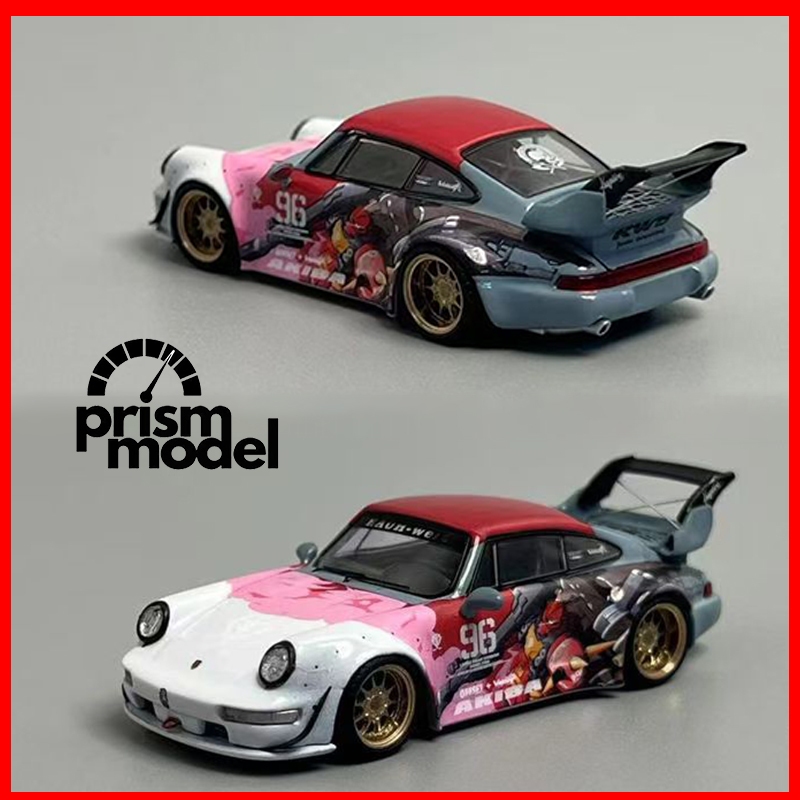 Akiba 1 64 Porsche RWB 964 Akiba Car Model Alloy Diecast Ornaments ...
