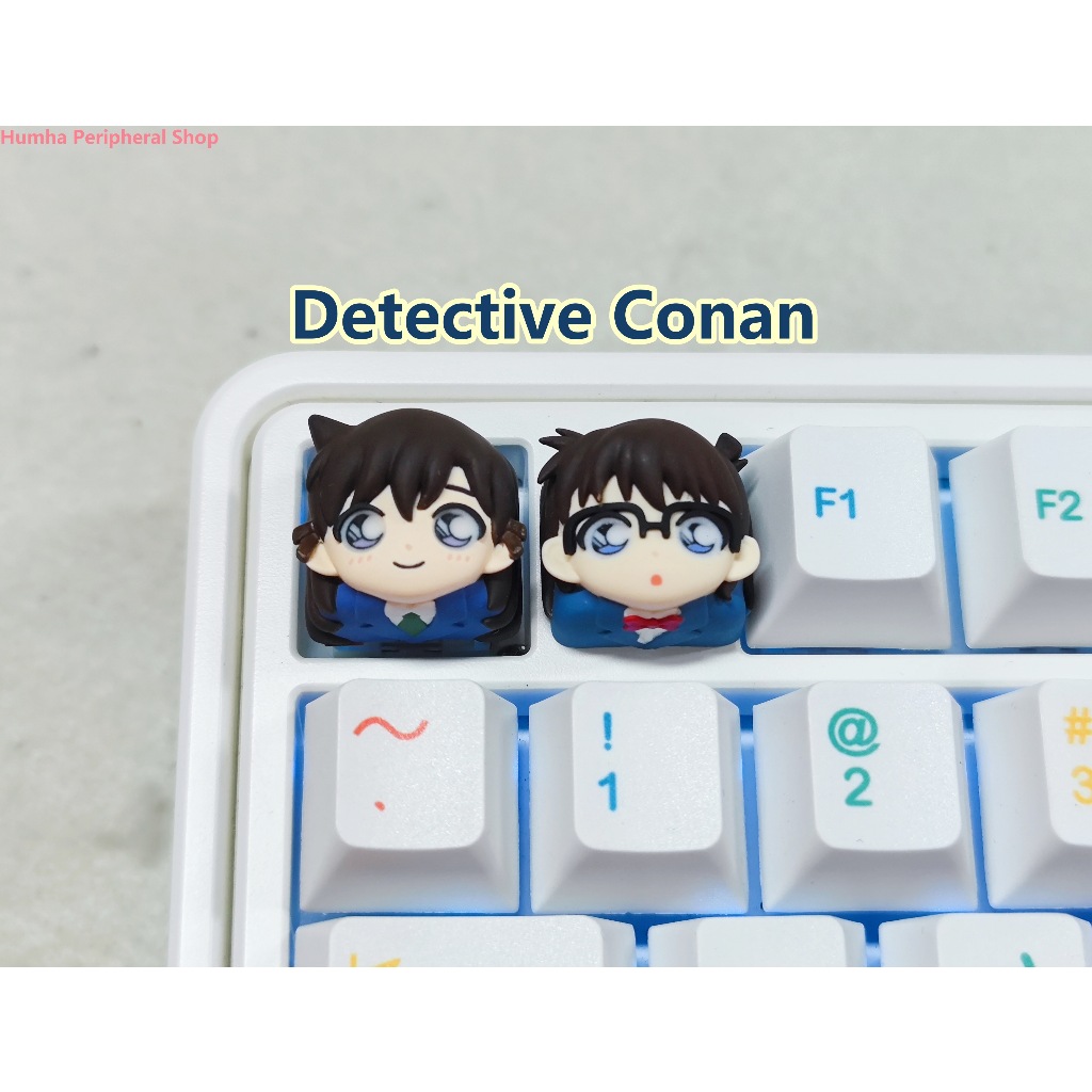 Humha artisan keycap Detective Conan keycap Hand made Resin keycap ...