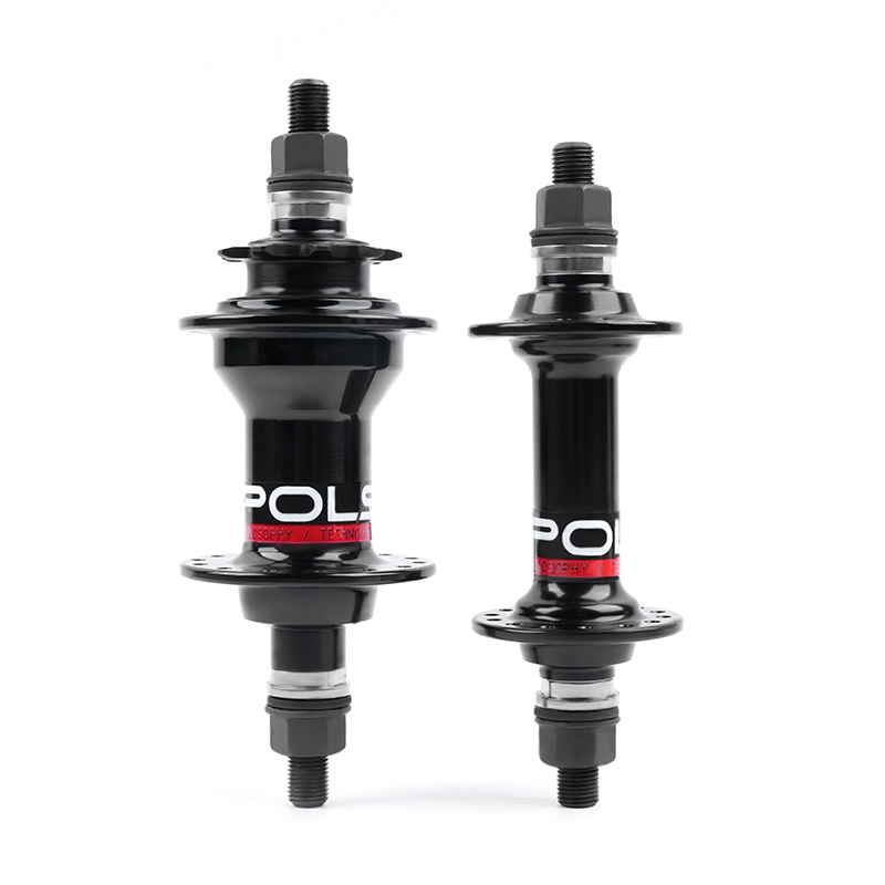 POLSO BMX Bike Hub 28H RHD BMX 100x3/8 110x3/8 Front and Rear Hubs ...