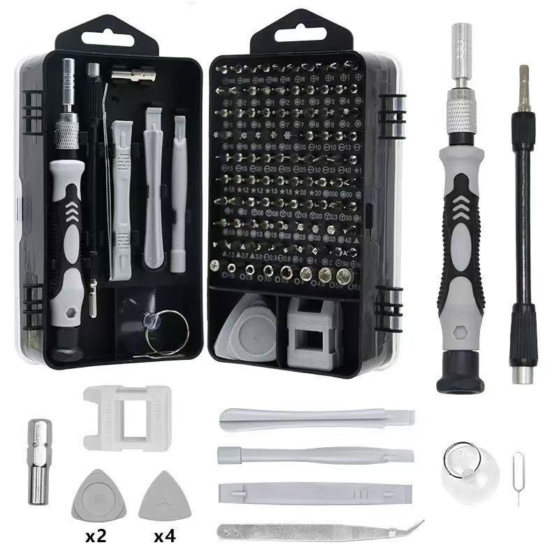 115 In 1 Precision Screwdriver Set Professional Repair Tool Kit for Phone Laptop & PC DIY With ...