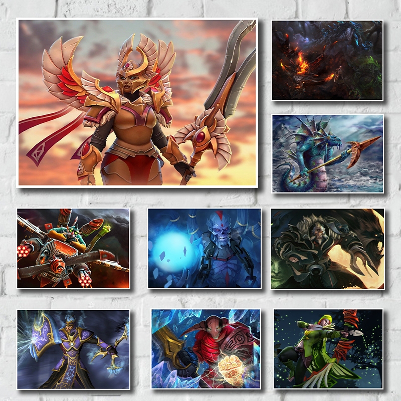 DOTA Retro Kraft Paper Poster| A Nostalgic Choice for Global DOTAers| A ...