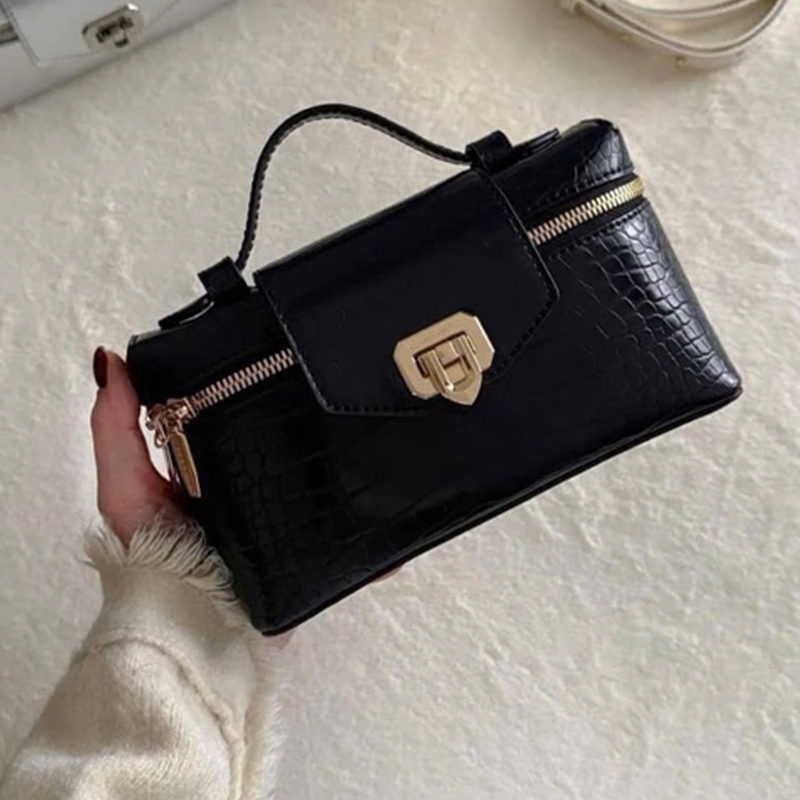 Women's Handheld Small Square Bag 50782376 Crossbody Makeup Bag ...