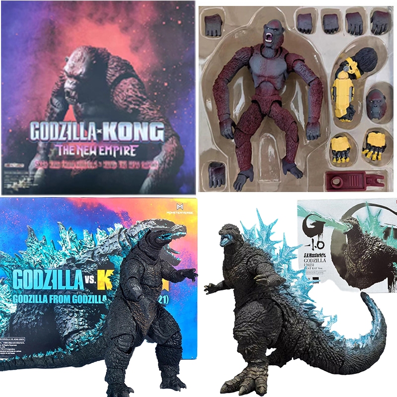 S.H.Monsterarts Skar King Assembling Toy Minus One Godzilla 2023 Action Figure Neca Godzilla ...