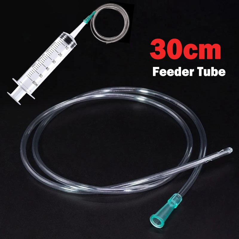30cm Soft Feeding Tube Hand Feeding Syringe Hose Cat Feeder Tube for ...
