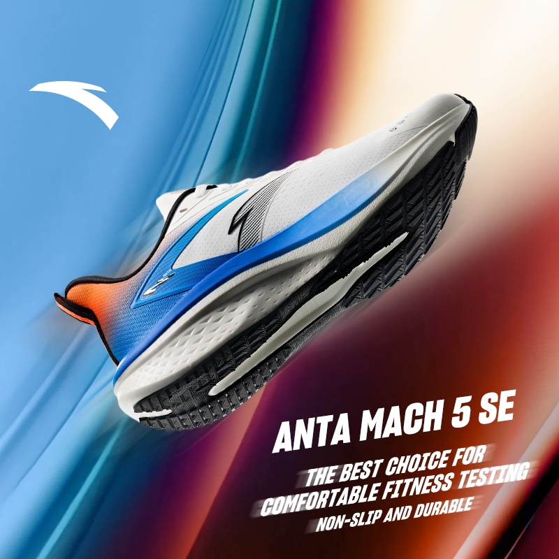 [PG 7] ANTA Men Mach 5 SE Running Shoes Outdoor Sports Fitness Training ...