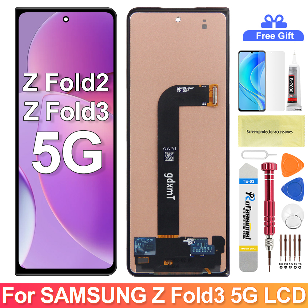 For Samsung Galaxy Z Fold 2 3 5G LCD external Display Touch Screen ...