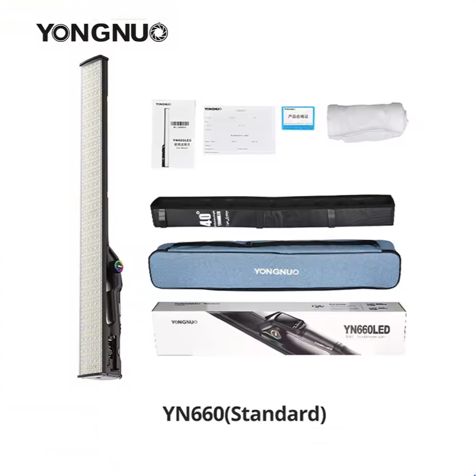 Yongnuo YN660 Handheld 2000-9900K RGB Colorful Ice Stick LED Video ...