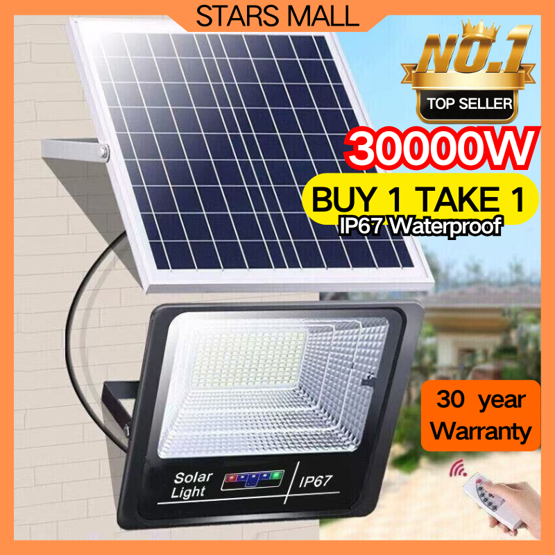 Solar light outdoor waterproof IP67 Solar Flood Light 10000W solar ...