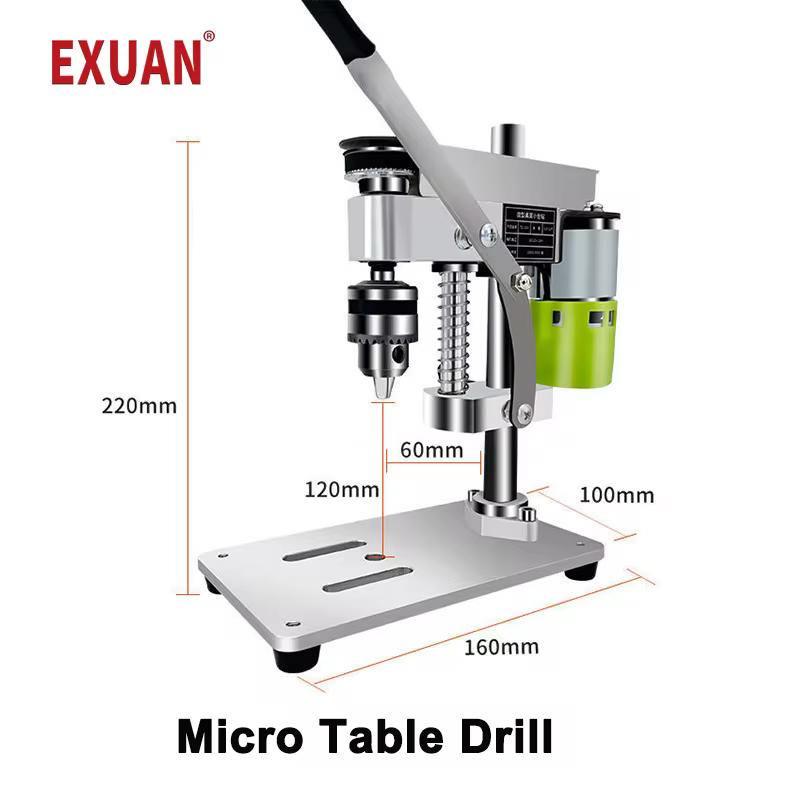 Mini Drilling Machine High Precision Table Drill Chuck Hole Punching ...