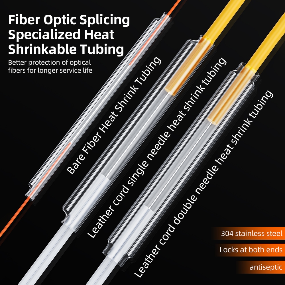 Fiber Sleeve Fiber Heat Shrink Tube 100-500 pcs Fiber Pipe Fusion ...