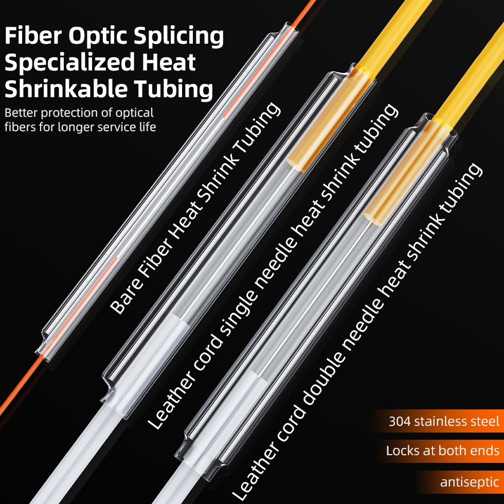 Fiber Optic Tubes 100/1000 Pieces Fusion Splicer Protective Tubes Fiber ...