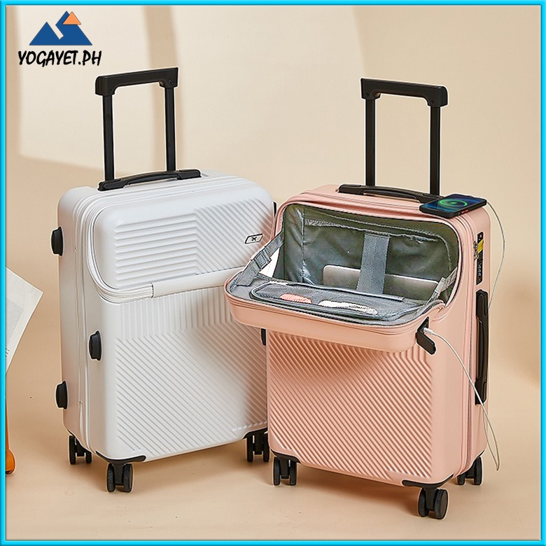 YOGAYET 20/26/28 Inch Multifunctional Usb Luggage Suitcase Japanese ...