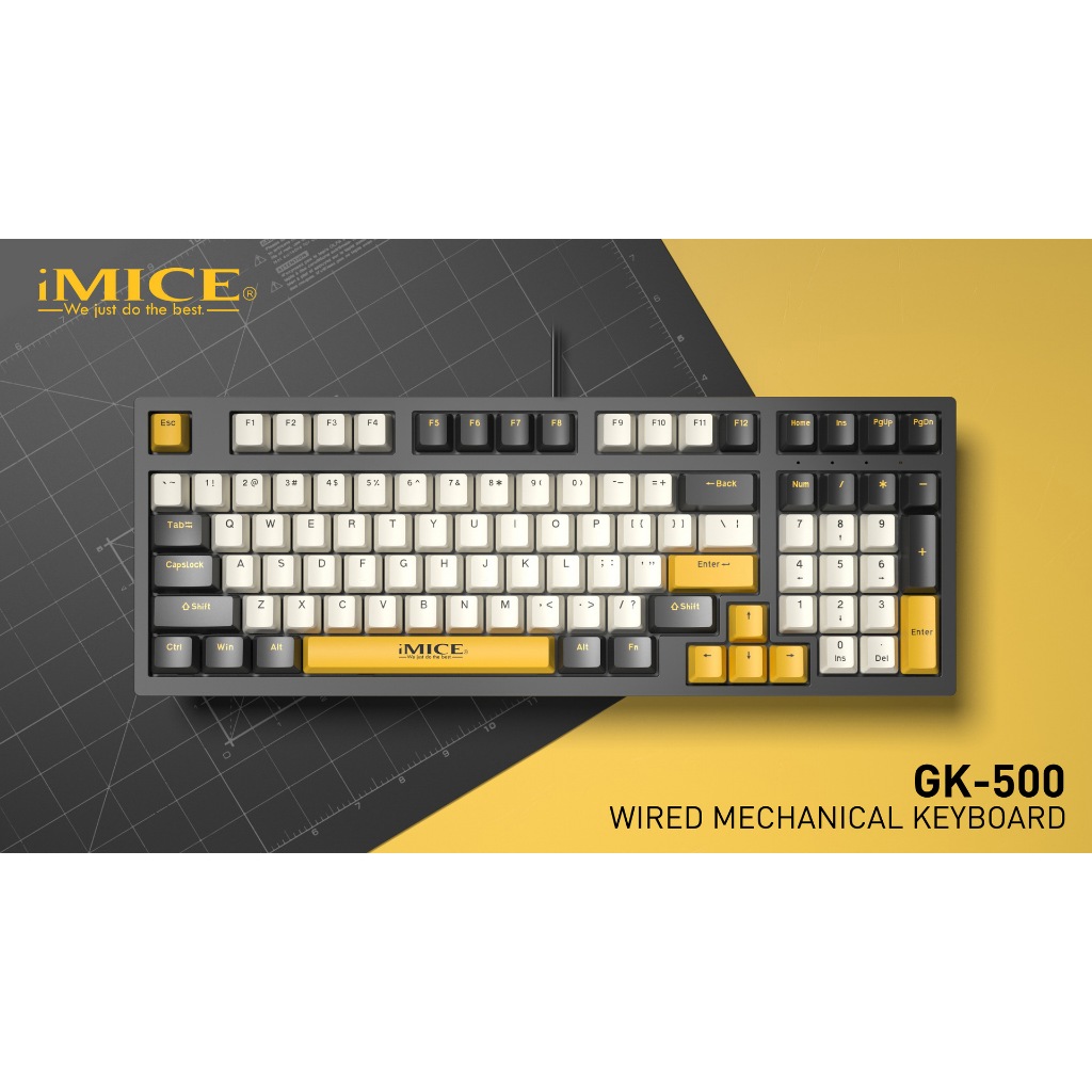 IMICE GK-50 Mechanical Keyboard, Gaming Keyboard | Shopee Philippines