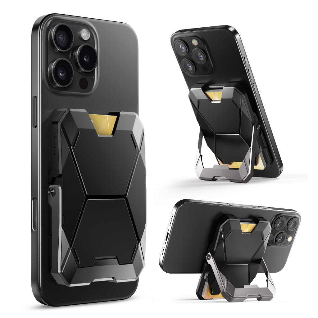 i-Blason for MagSafe Wallet with Stand Magnetic Wallet for iPhone RFID ...