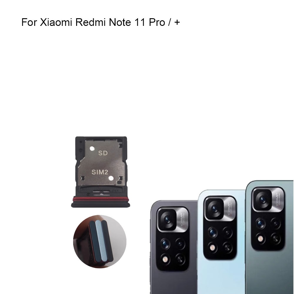 For Xiaomi Redmi Note 11 Pro New Tested Sim Card Holder Tray Card Slot ...
