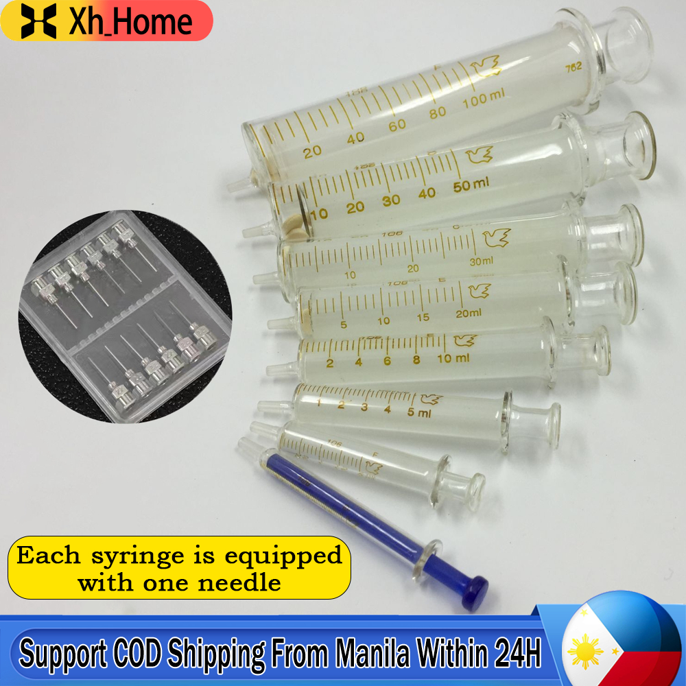 Glass Syringe 5ml 10ml Mobile Phone Repair Special Welding Oil Welding ...