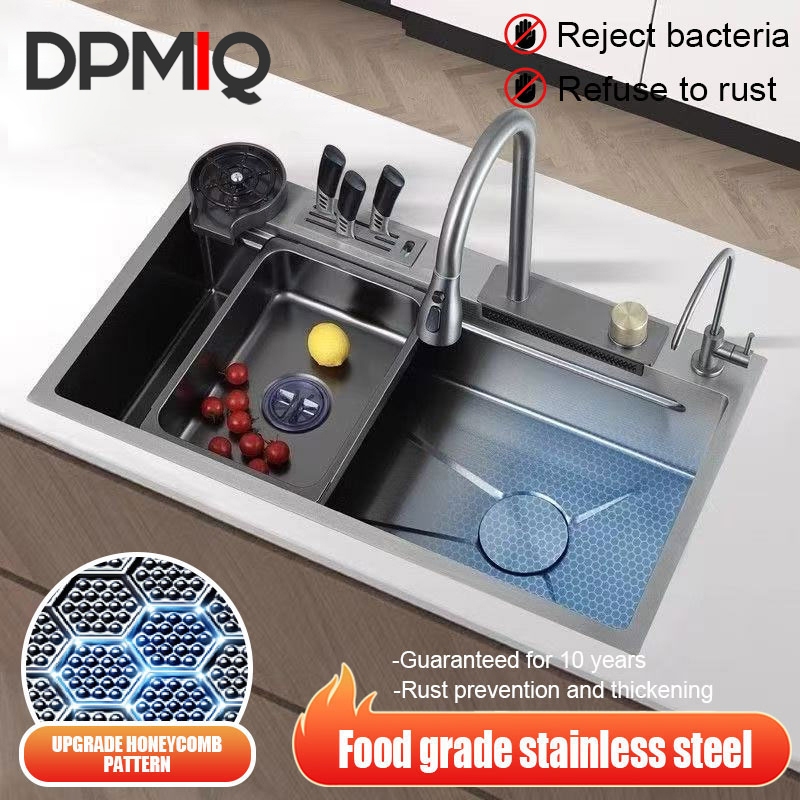 Kitchen Sink 4.0MM Thickness SUS 304 Stainless Steel Sink Home Sink ...