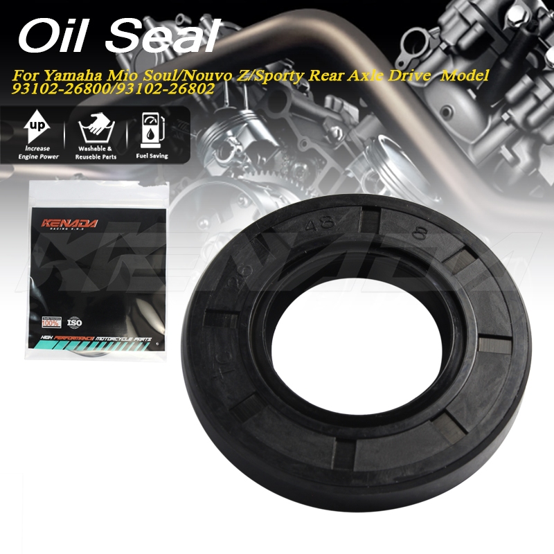 Kenada Racing Oil Seal Rear Axle Drive Mio Carb All Mio Soul/Nouvo Z/Sporty Rear Axle Drive ...