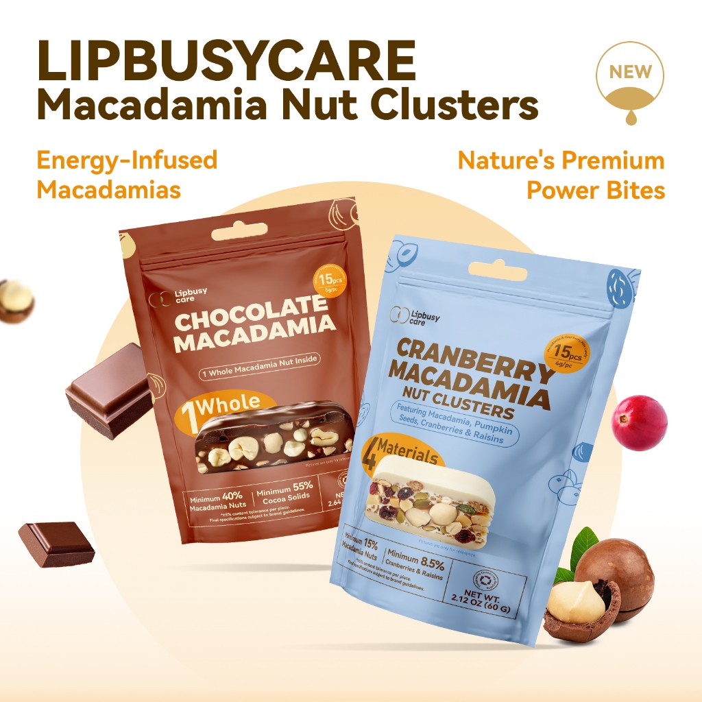【Imported Food】Premium Macadamia Chocolat/Macadamia Cranberry |55% ...