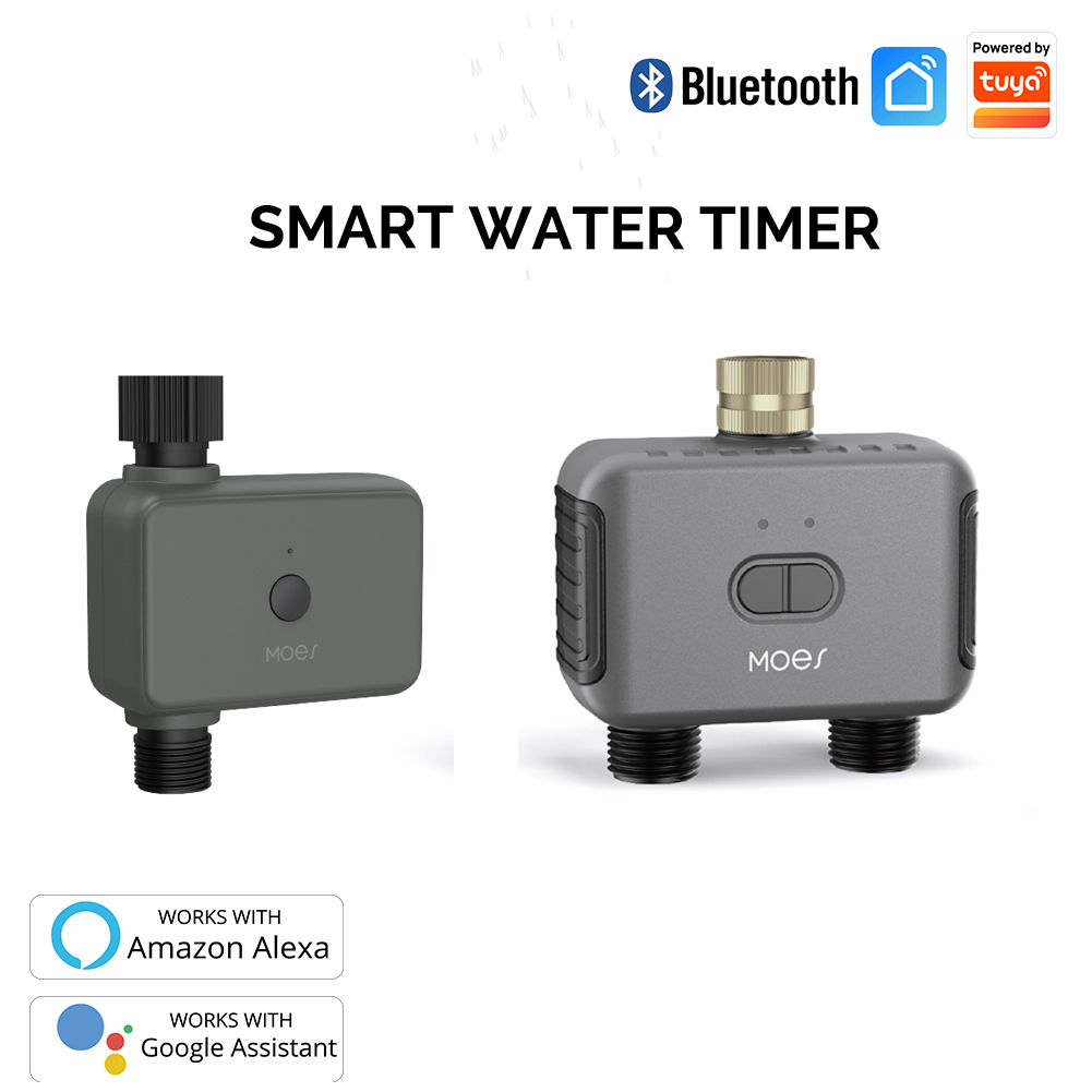 Smart Tuya Bluetooth Water Timer Rain Delay Programmable Irrigation ...
