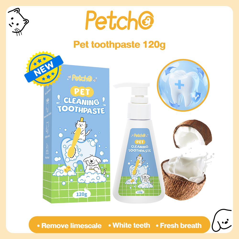 Petcho Pet Toothpaste Removes Tartar And Bad Breath Dog Toothpaste ...
