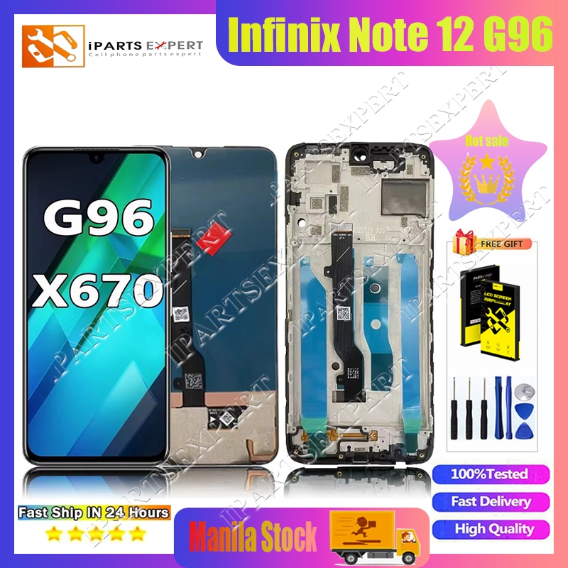 IPARTSEXPERT 6.7'' High Quality AMOLED For Infinix Note 12 G96 X670 LCD ...