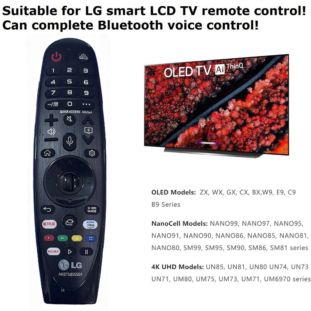 Genuine Magic Remote Control LG Smart TV Remote Control Voice/Mouse ...