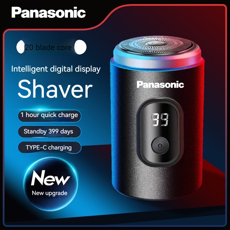 Panasonic Razor Electric Mini Shaver For Men Stainless Travel ...