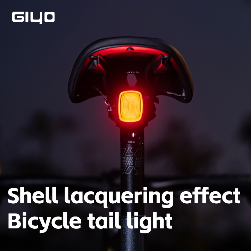 GIYO Cycling Rear Light Smart Brake Sensing Light Bicycle Tail Light ...