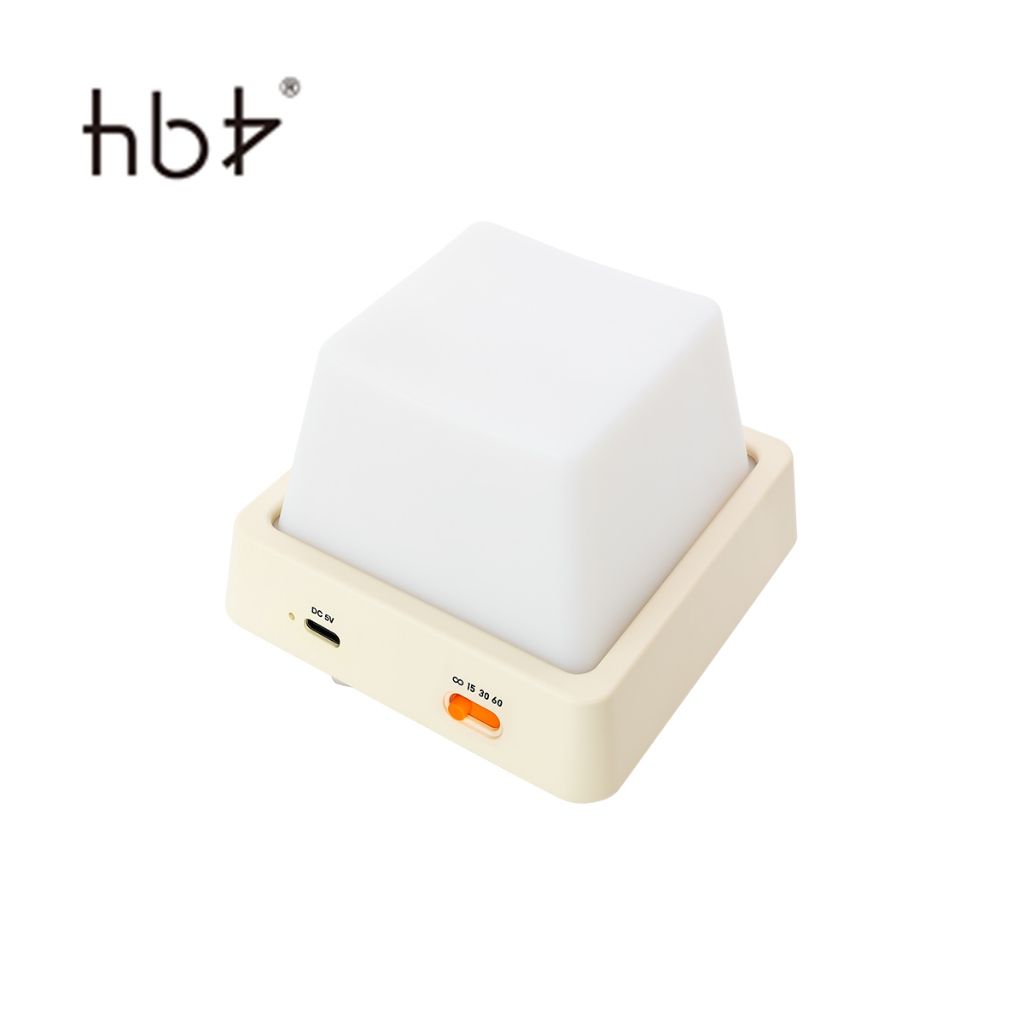[HBK] Decompression Button Light Bedside Night Light LED Charging Wireless Energy-Saving No ...