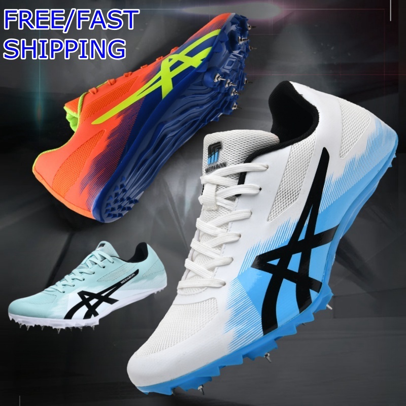 2025 Ready Stock Men Women Professional Spikes Track And Field Shoes ...