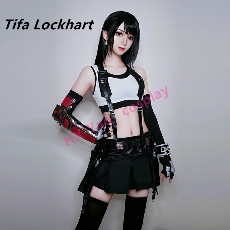 [Ready Stock] Tifa Lockhart cosplay Game costumes Final Fantasy VII ...