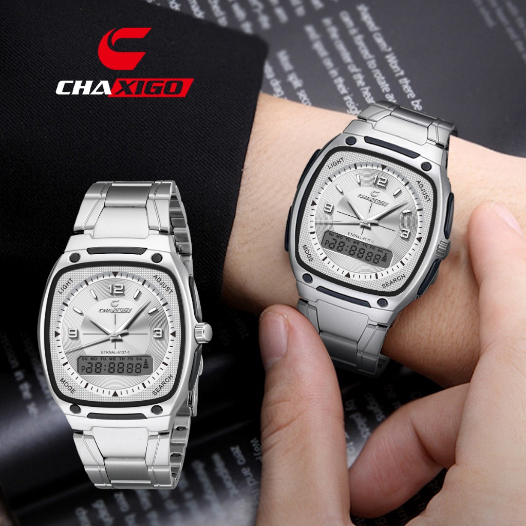【Fast delivery】CHAXIGO Electronic Time Waterproof Luminous ...
