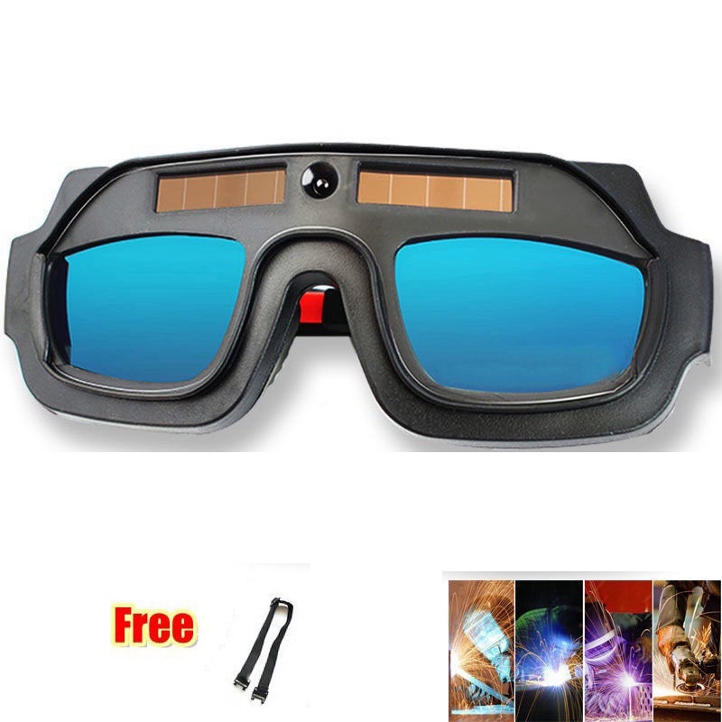 Anti-glare welding glasses automatic darkening welding mask eye ...