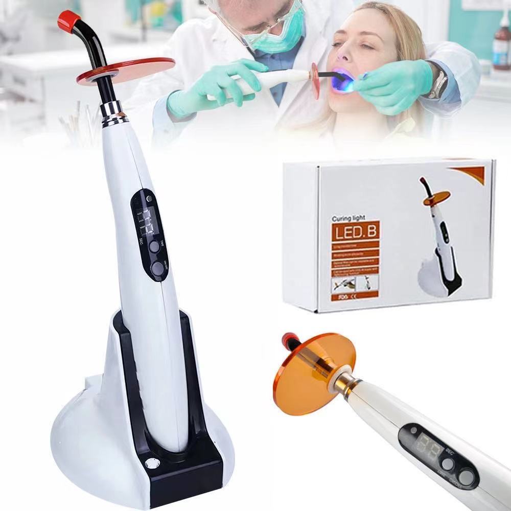 Dental Wireless Led Curing Light Oral High Power Photosensitive Machine ...