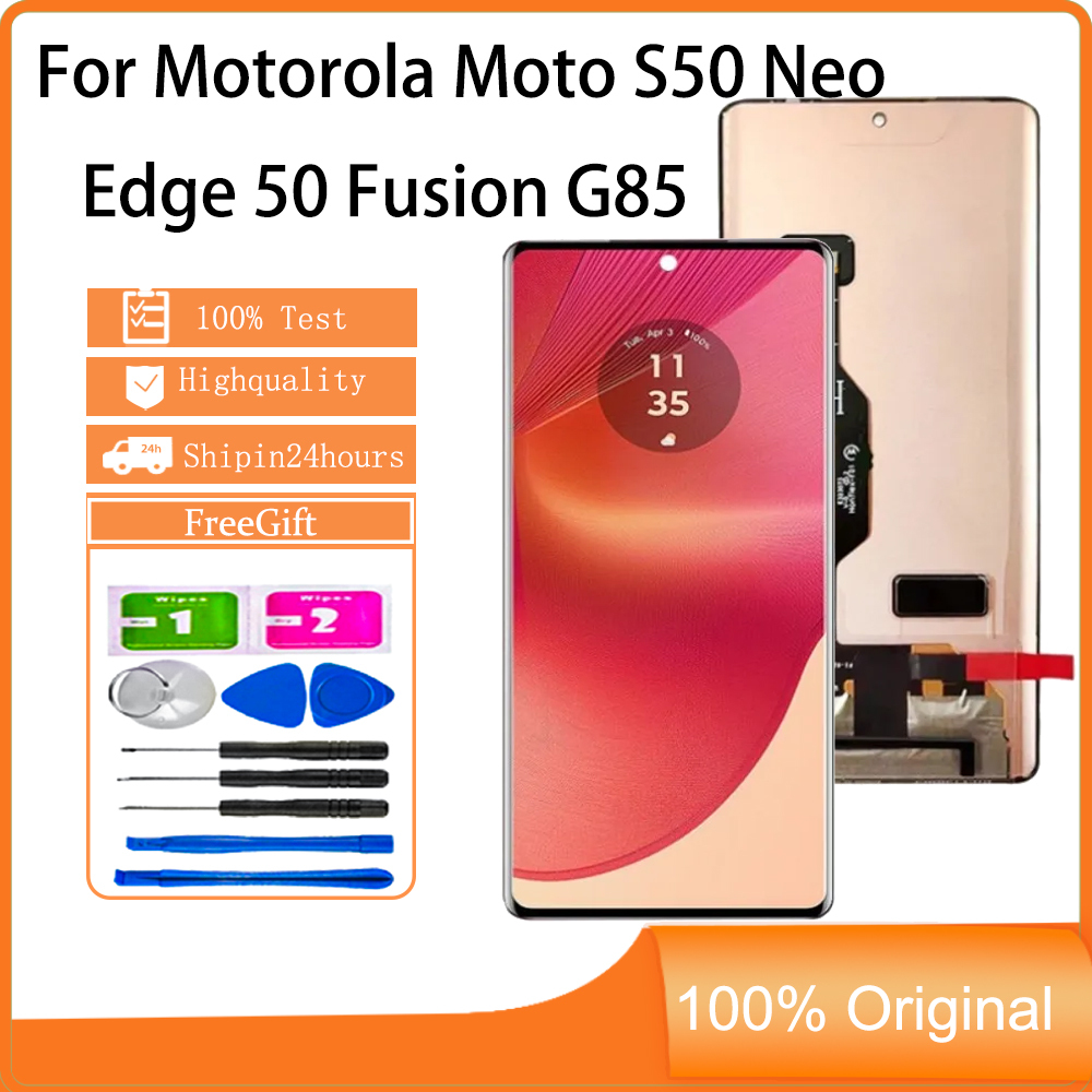 For AMOLED Display Motorola Moto S50 Neo G85 Edge 50 Fusion LCD Touch ...