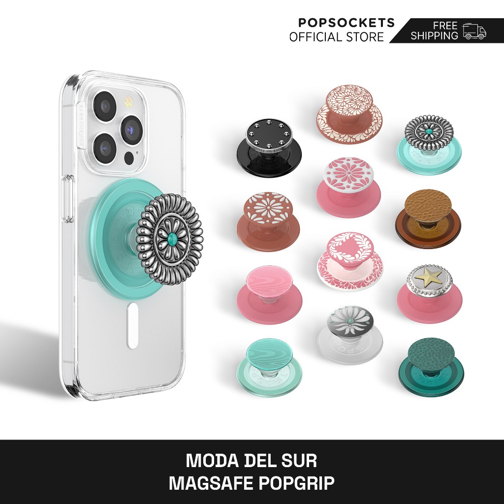 PopSockets Moda del Sur PopGrip for MagSafe | The Premium Phone Grip | Best MagSafe iPhone ...