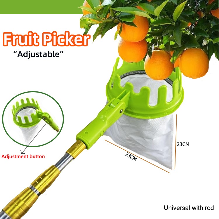 7-10M Adjustable Fruit Picker Multi-angle Adjustment long Pole ...
