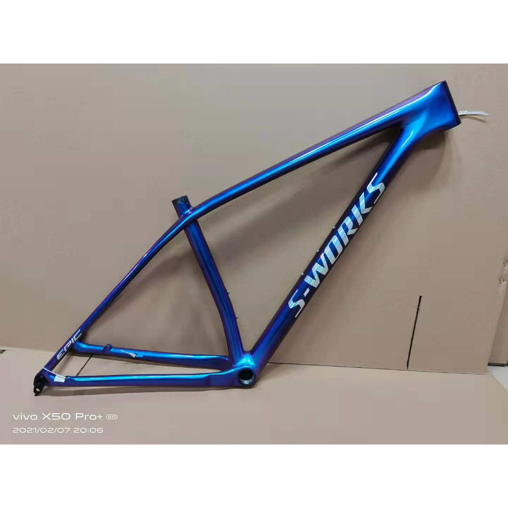 Full T1000 Carbon Fiber MTB Hardtail Mountain Bike Frame Super Light ...