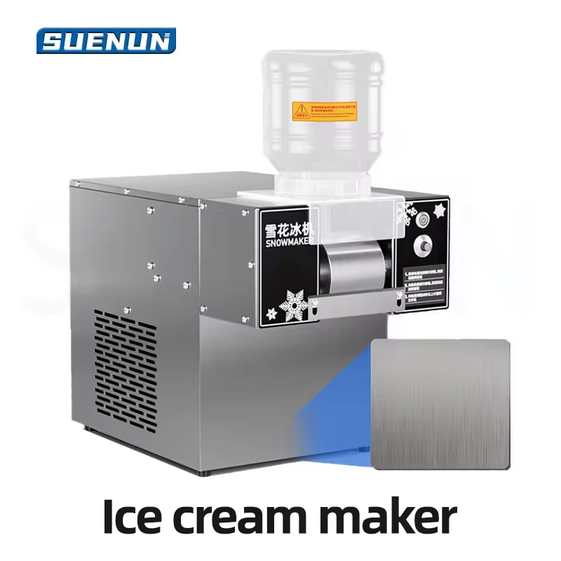 Snowflake Ice Cream Machine Commercial Ice Cream Continuous Ice Cream ...