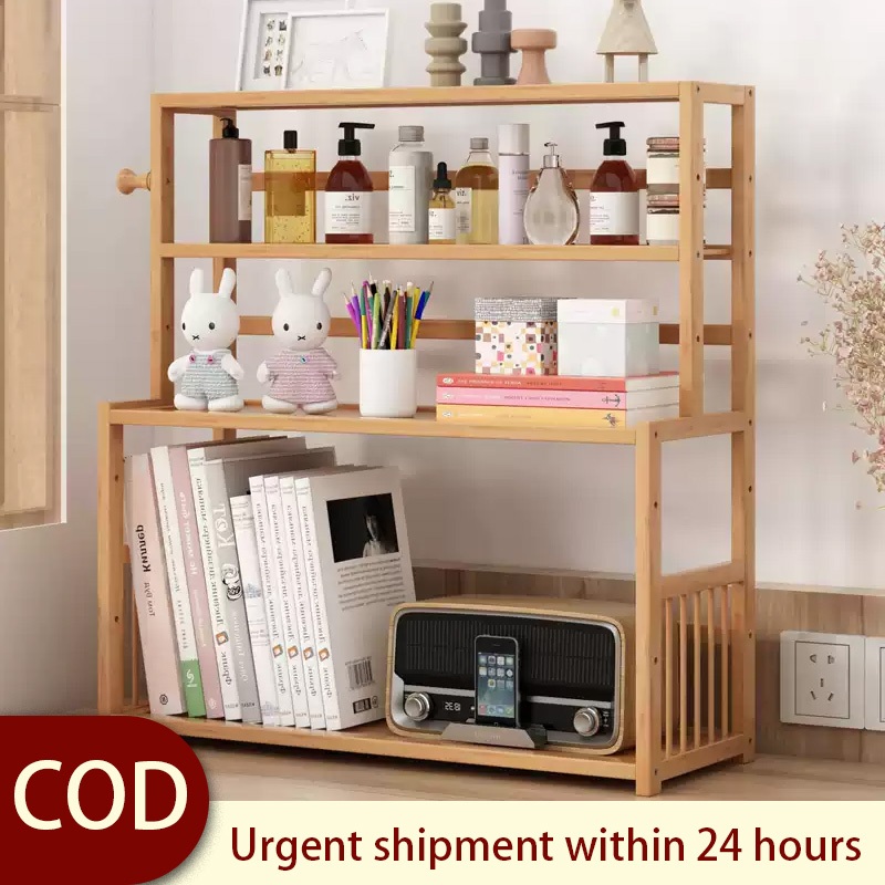 2/3/4Layers Table Storage Rack Wooden Kitchen Seasoning Rack multi ...