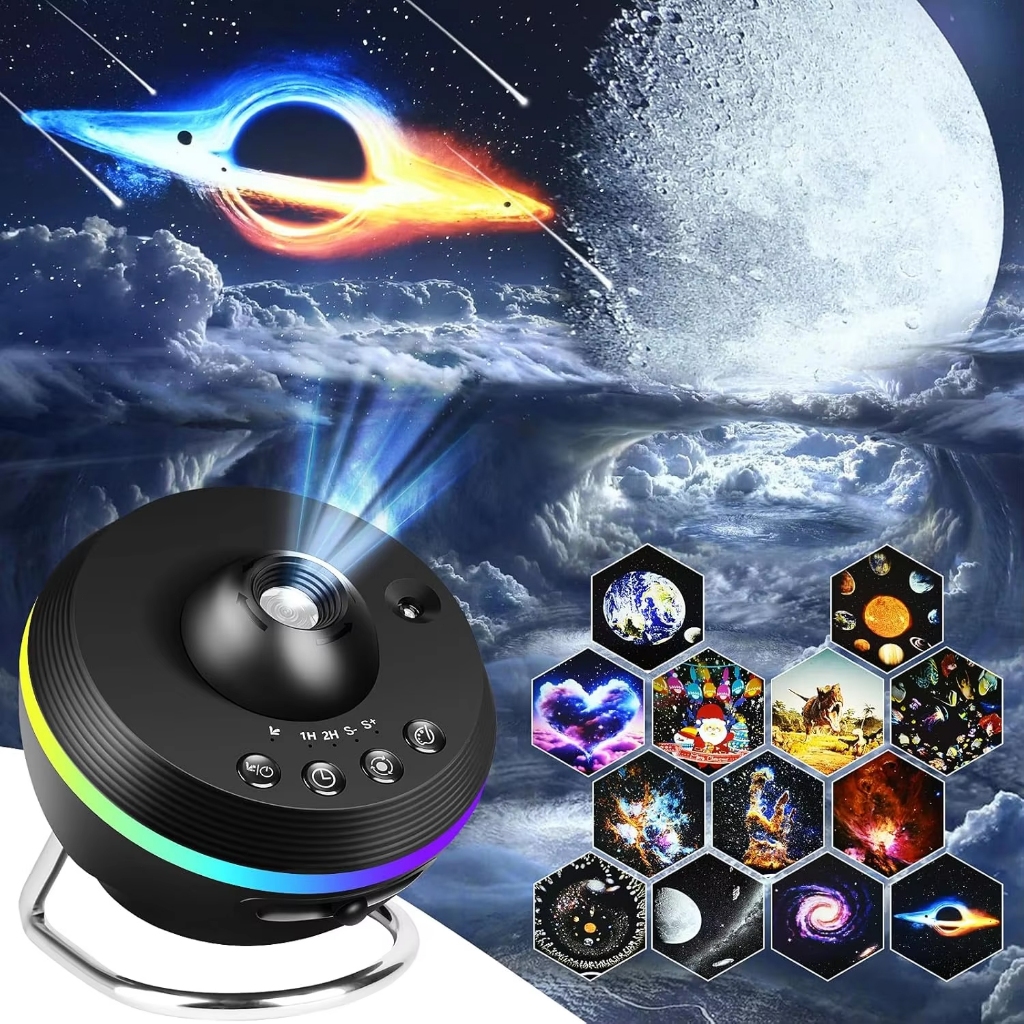 Meteor Galaxy Planetarium Projector Starry Star Projector for Bedroom ...