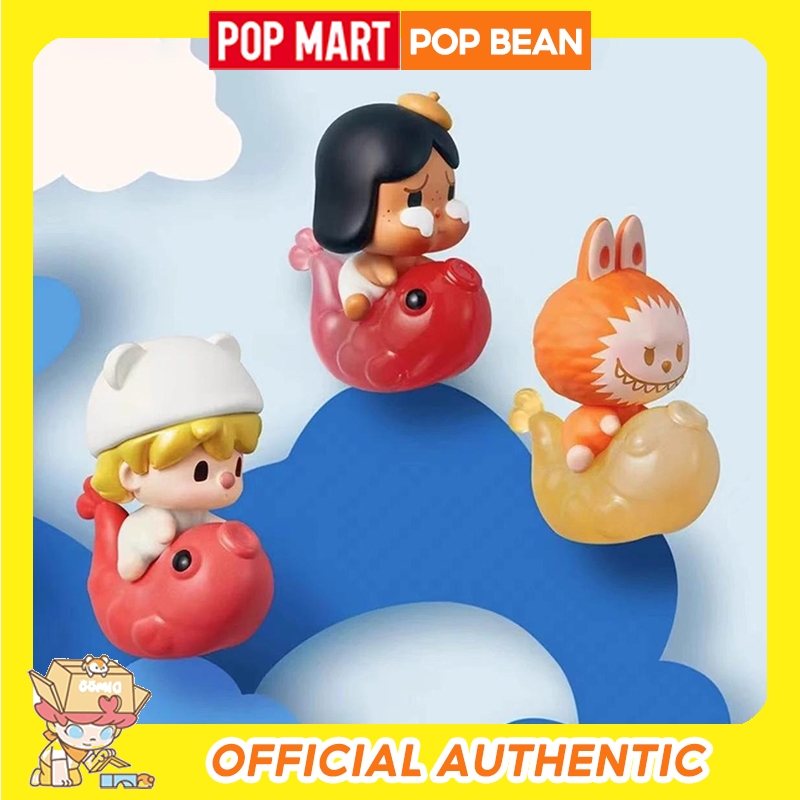POP BEAN Meet the Koi Series SKULLPANDA CRYBABY DIMOO MOLLY Labubu ...