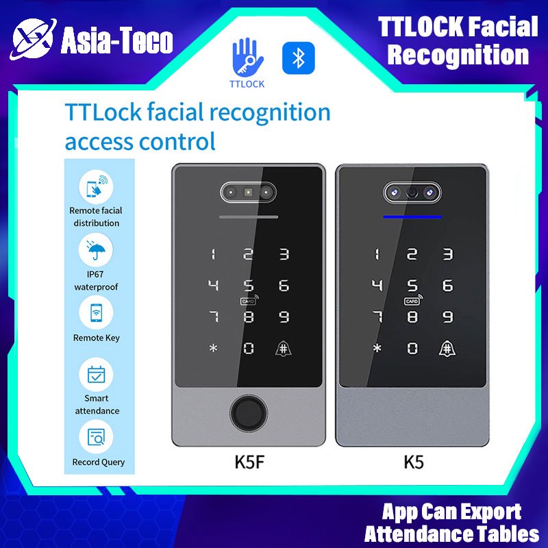 TTlock Face Recognition Smart Lock Controller Facial Access Control ...