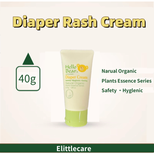ElittleCare Diaper Rush Cream 40g Per Pack Barrier Cream For Nappy Rashes Plants Essence Series ...