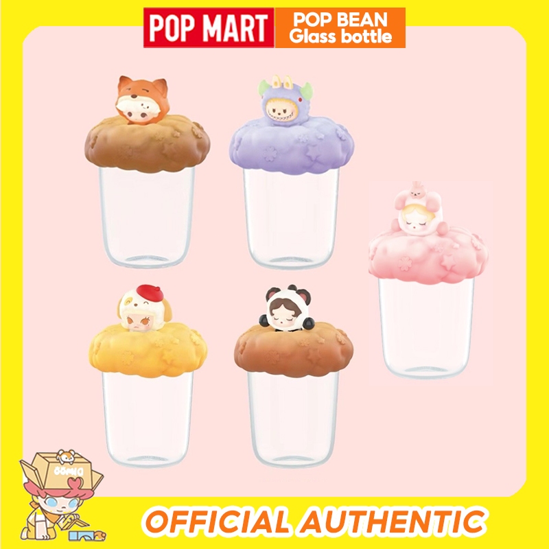 POP MART POP BEAN Pajama Party Series Glass bottle | Shopee Philippines