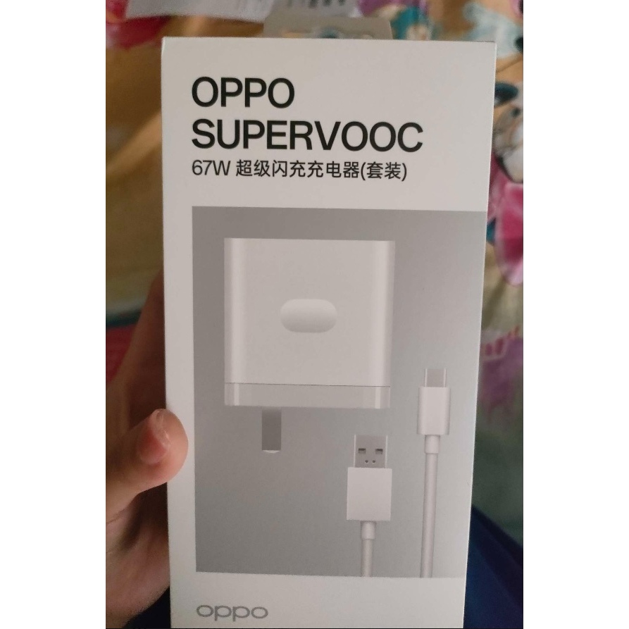 Original OPPO Supervooc 67W Super Flash Charger USB-A to Type-C Cable ...